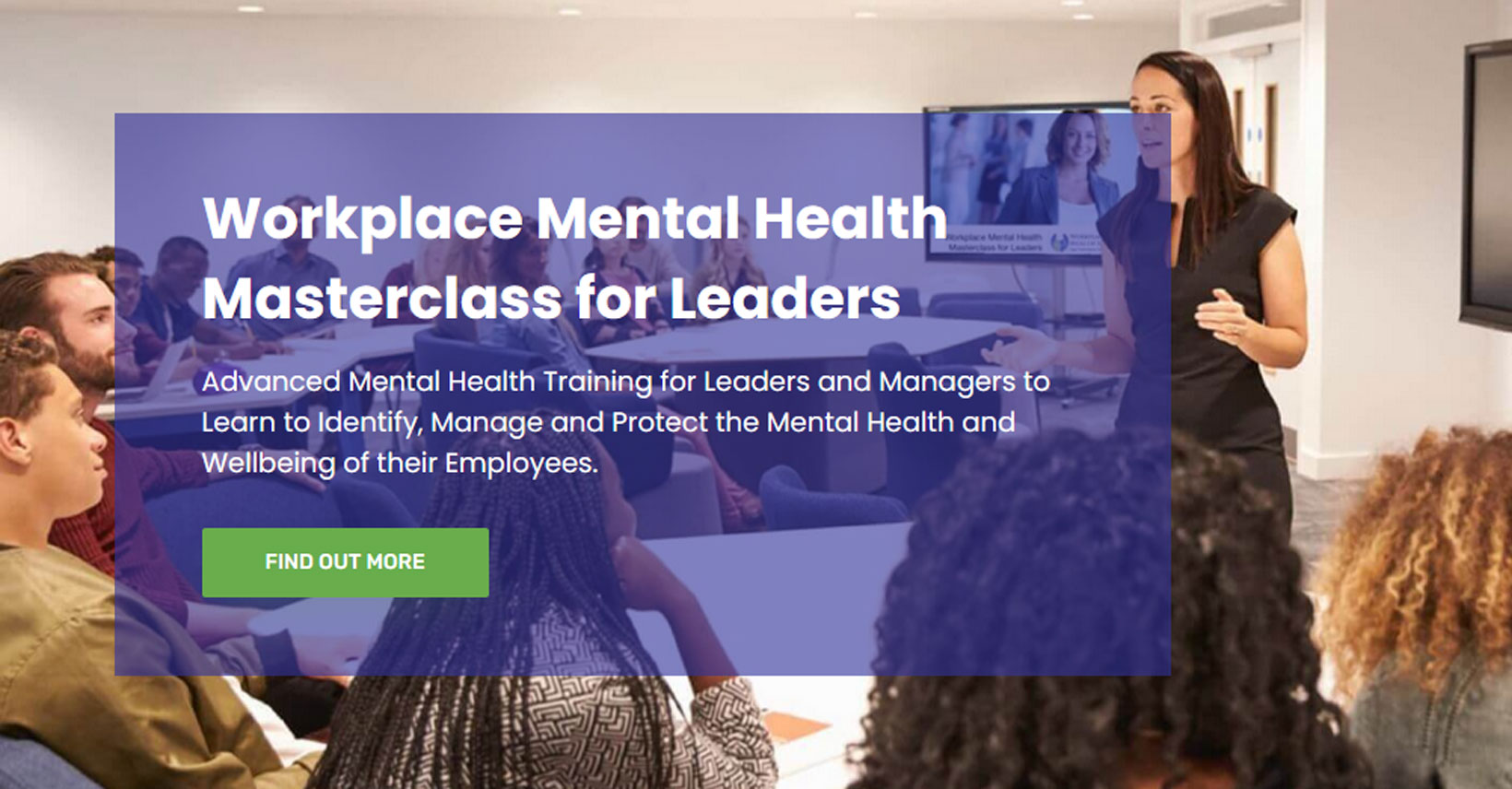 Workplace Mental Health Masterclass for Leaders | Workplace Mental ...